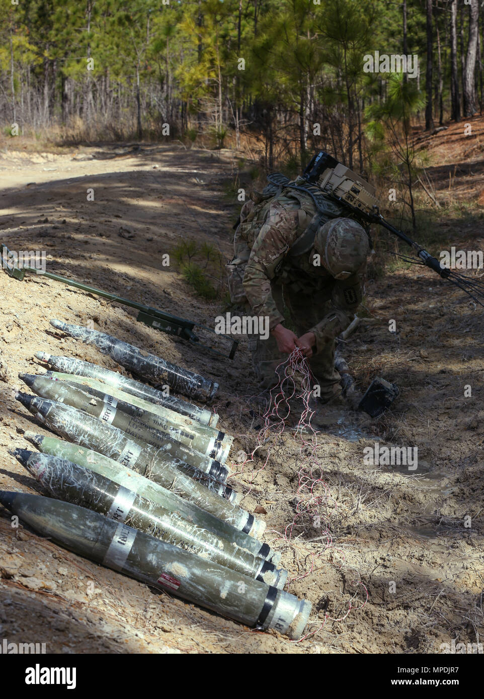 U.S. Army Sgt. Jeremy Thornton, 722nd Ordnance Company (EOD), 192nd ...