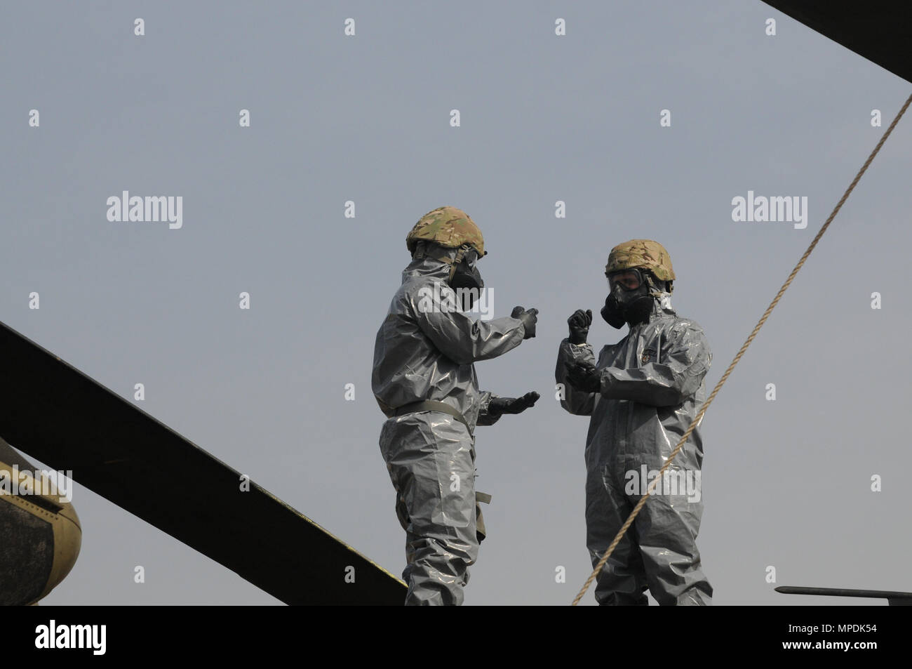 Spc. Christian Aquino and Pfc. Kurtis Carson play Paper, Scissors, Rock ...
