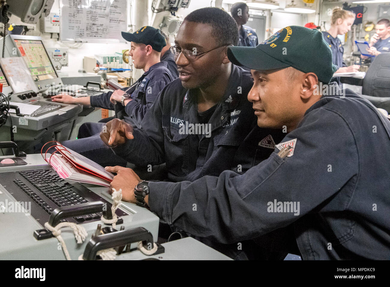 SOUTH CHINA SEA (April 10, 2017) Gas Turbine System Technician ...