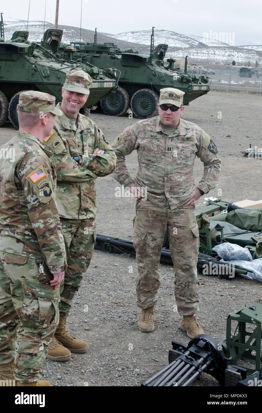 Brig. Gen. William Edwards, commander of the Oregon Army National Guard ...