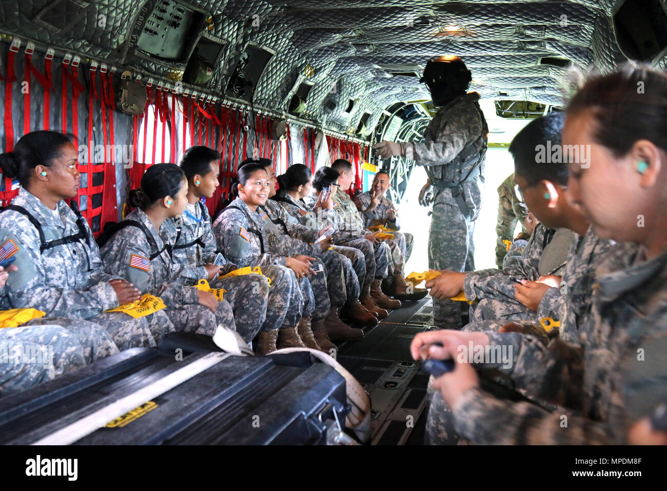 U.S. Army Hawaii National Guard 171st Aviation crew conducted an ...
