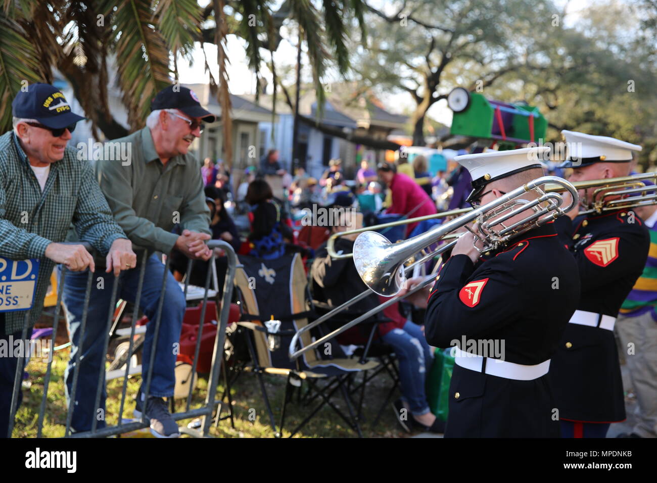 Usmc band of new orleans hi-res stock photography and images - Alamy
