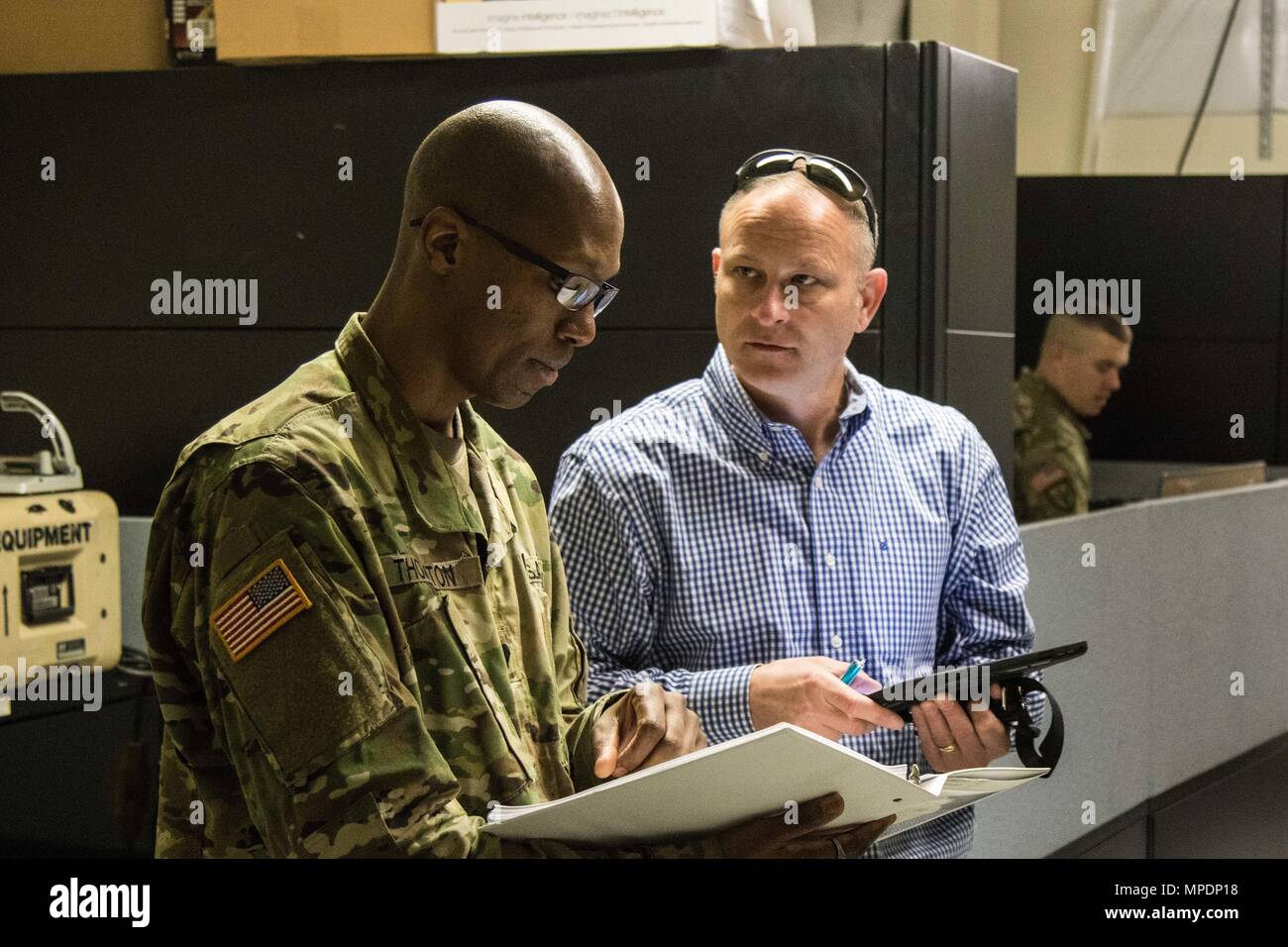 Spc. Ashley Thornton, 308th Brigade Support Battalion, 17th Field ...