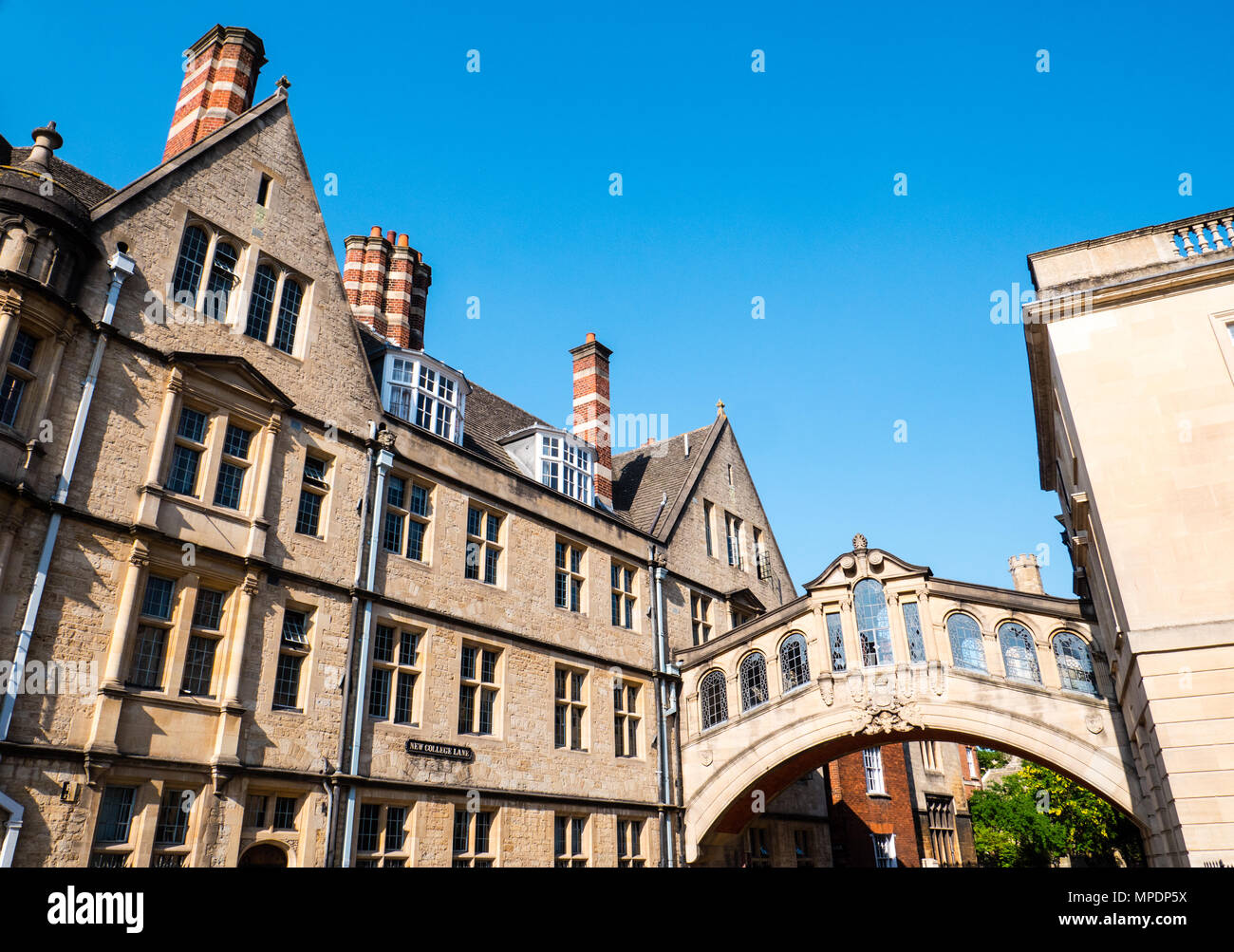 Bridge of Sighs, Skyway, Hertford College, New College Lane, Oxford ...