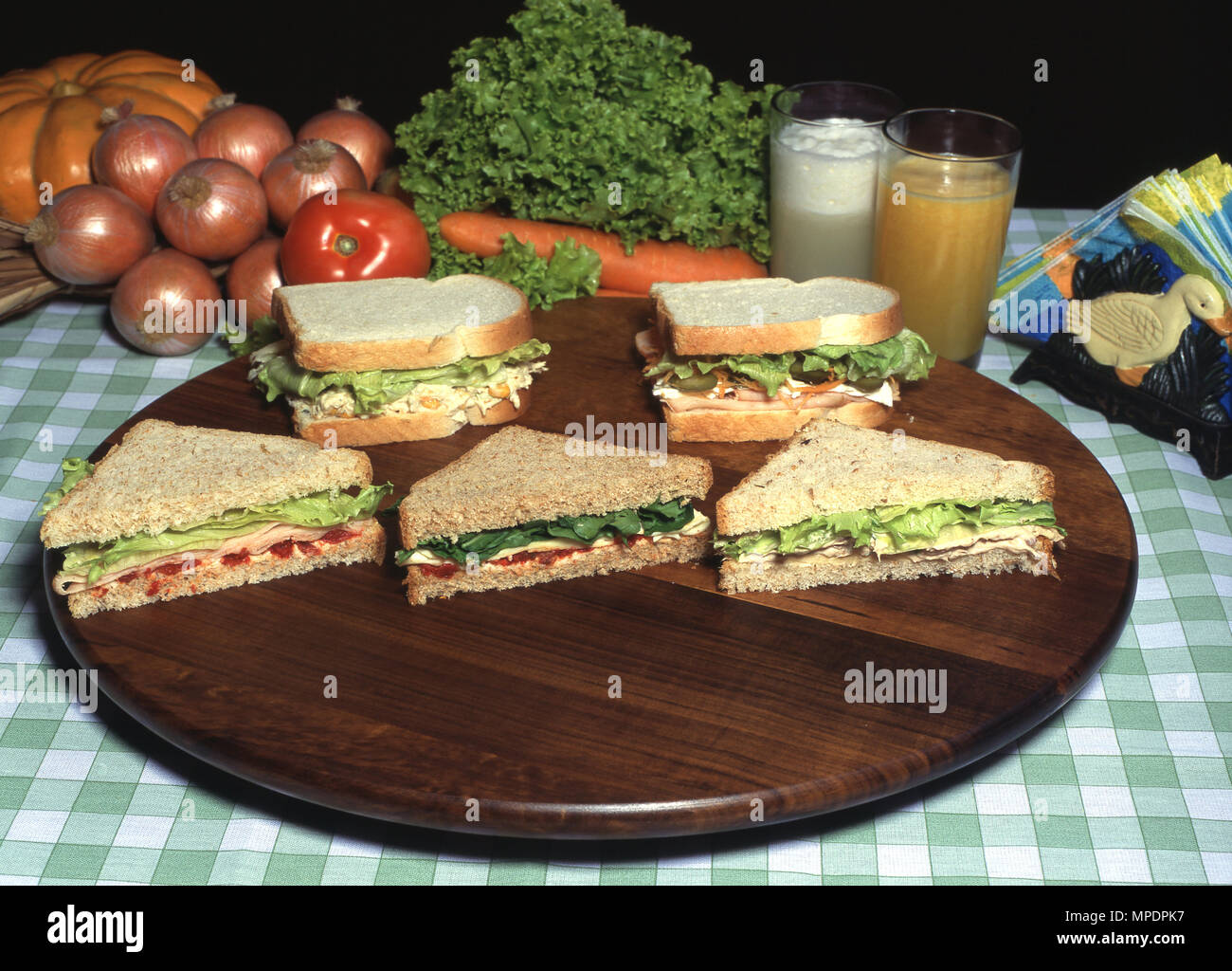 Juices and sandwiches hi-res stock photography and images - Alamy