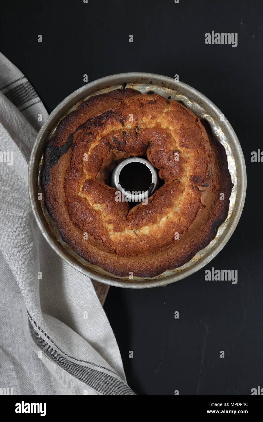 homemade bundt cake Stock Photo - Alamy