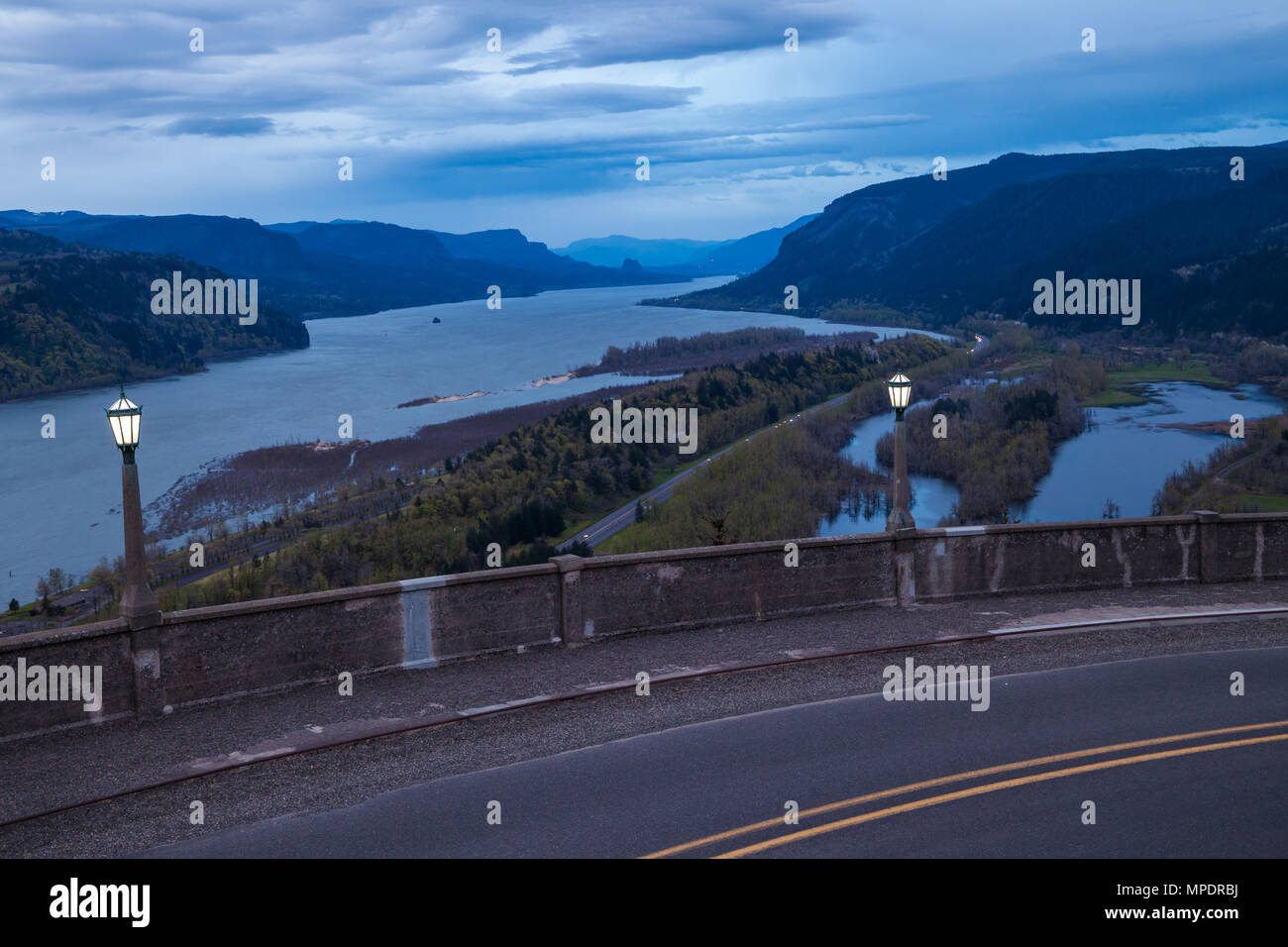 Crown point vista house from hi-res stock photography and images - Alamy