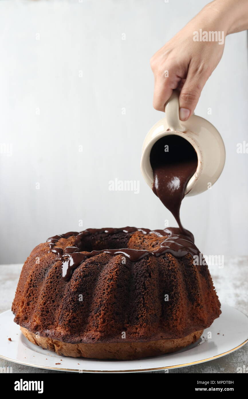 homemade bundt cake Stock Photo - Alamy
