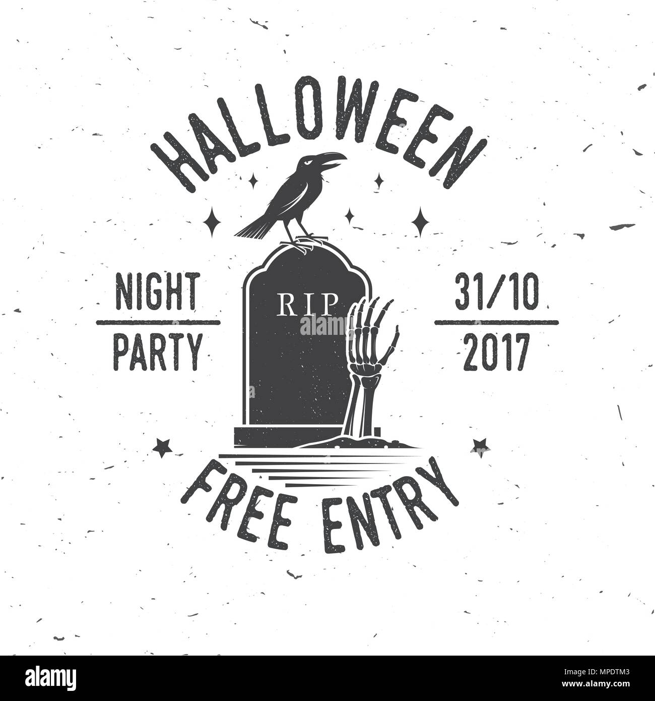 Raven on sign Stock Vector Images - Alamy