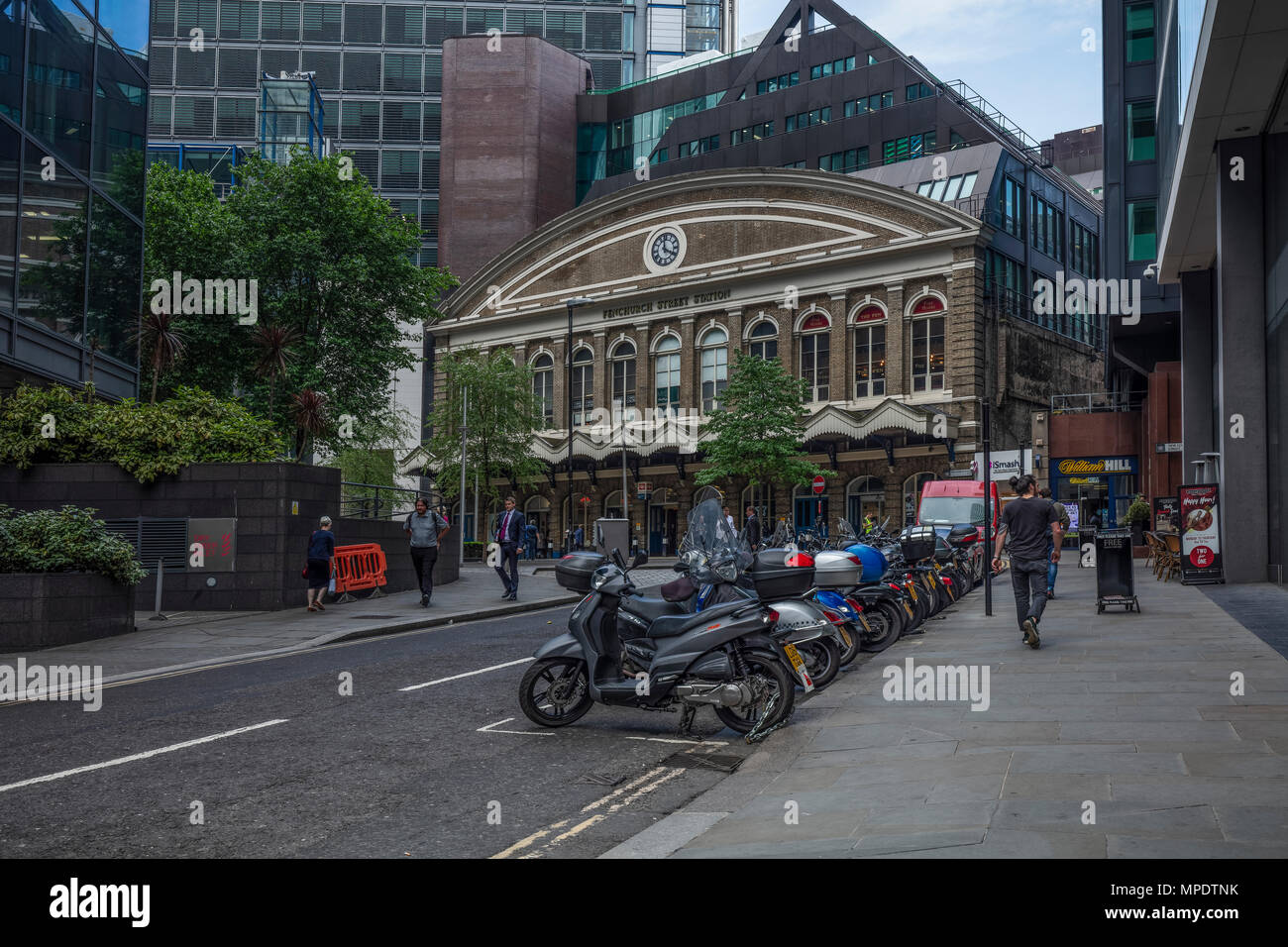 Fenchurch Street Railway Station Stock Photo - Alamy