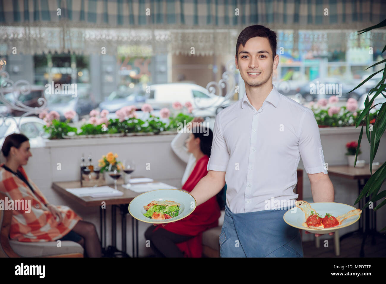 Man Woman Restaurant Food Formal High Resolution Stock Photography and ...