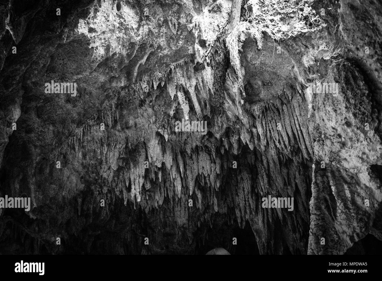 Crystal caves Black and White Stock Photos & Images - Alamy