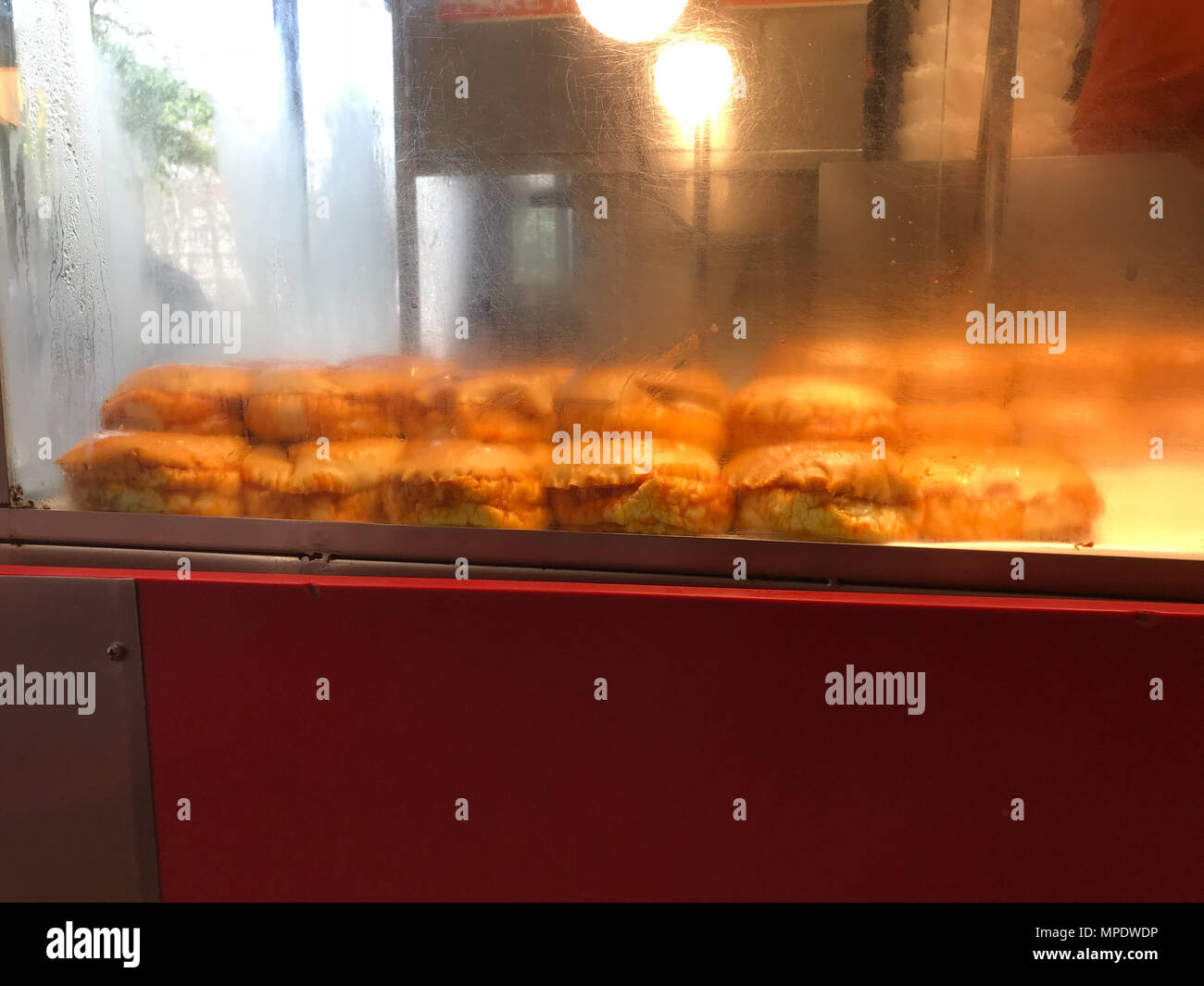 Turkish Wet Burger with sauce / islak hamburger. FastFood Stock Photo ...
