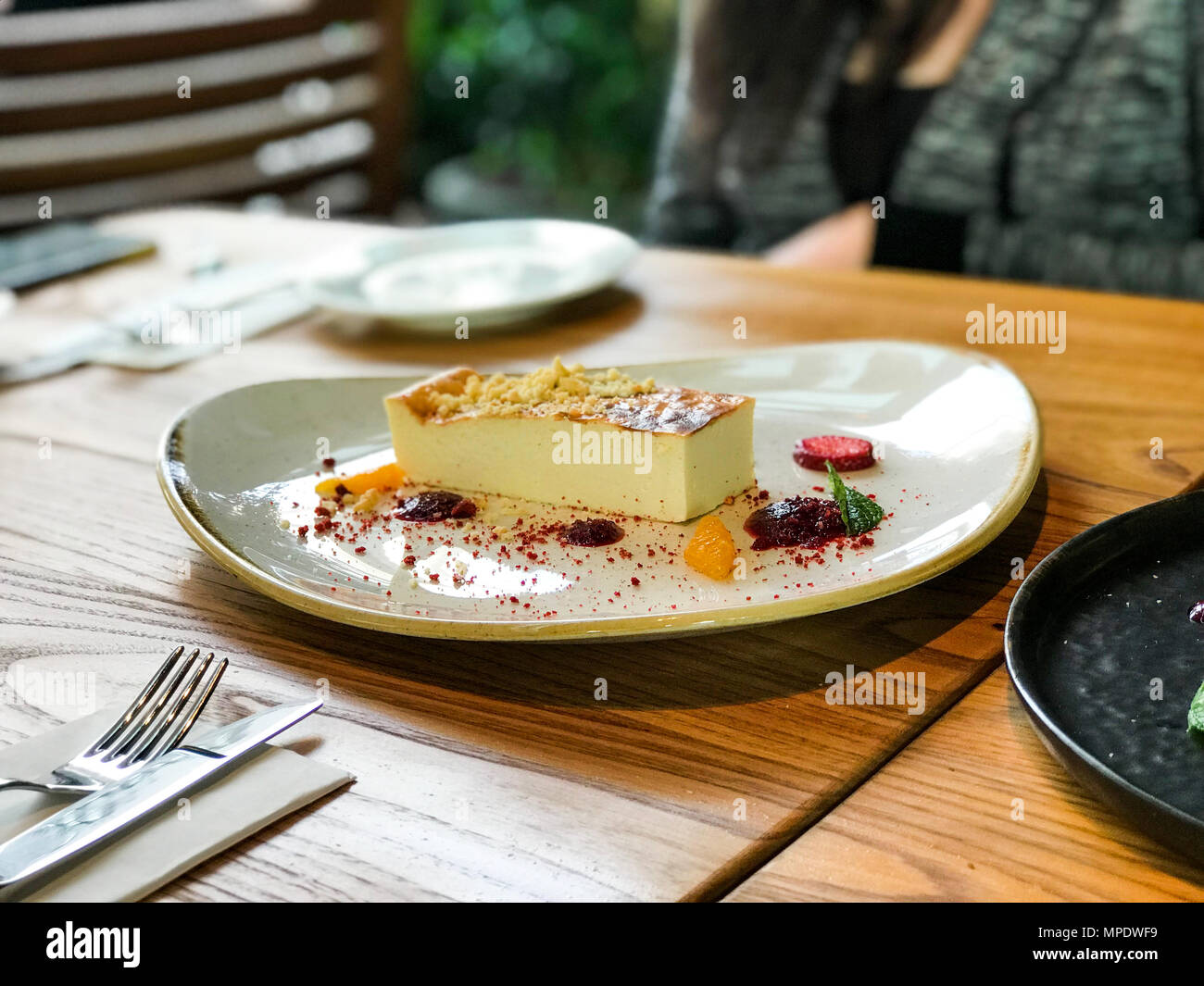New york cheesecake hi-res stock photography and images - Alamy