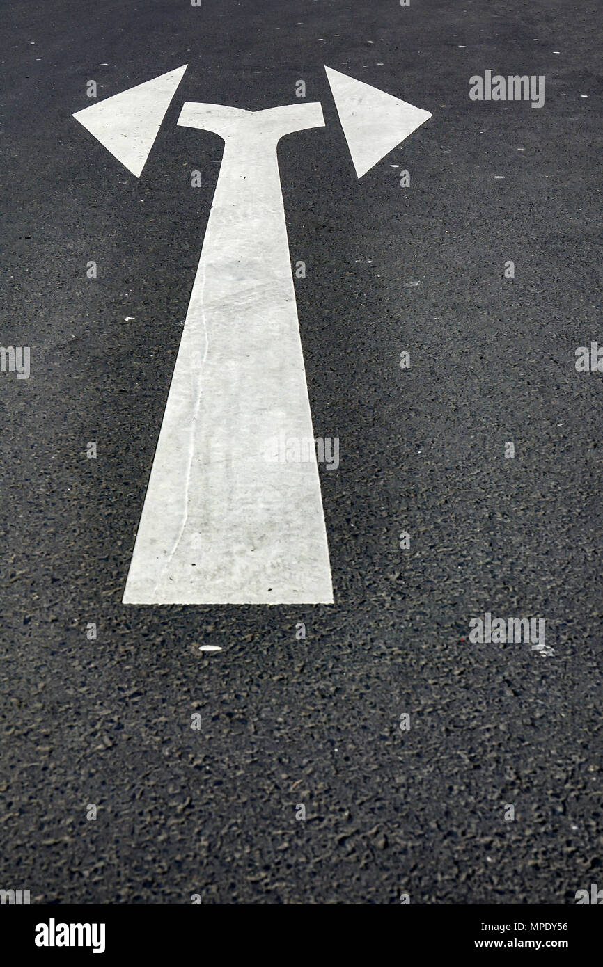 Traffic sign double turn hi-res stock photography and images - Alamy