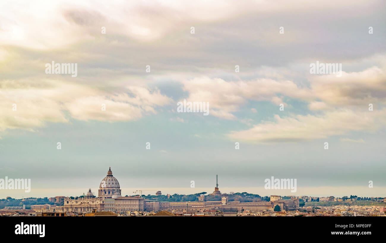 View rome from monte pincio hi-res stock photography and images - Alamy