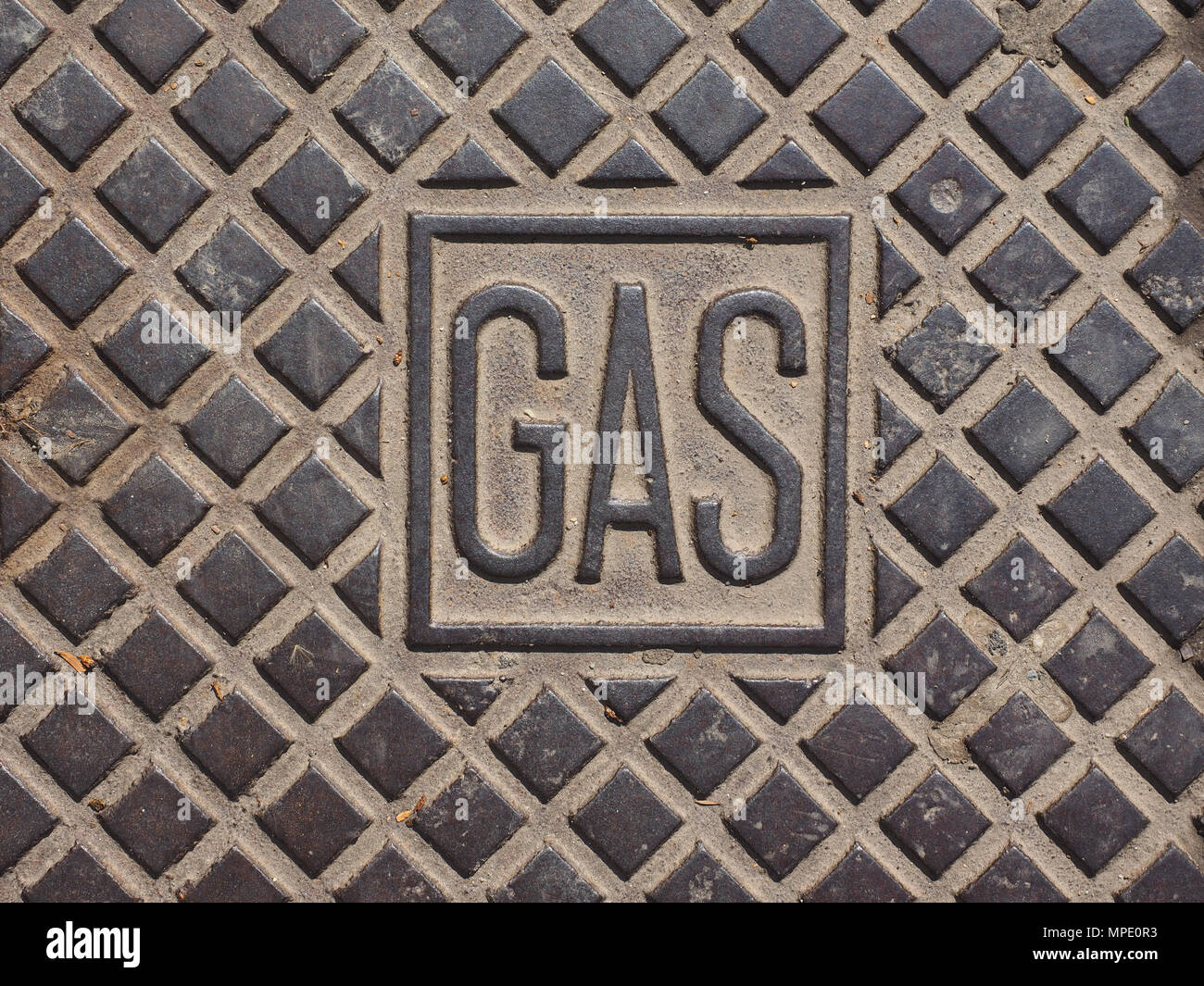 Gas manhole hi-res stock photography and images - Alamy