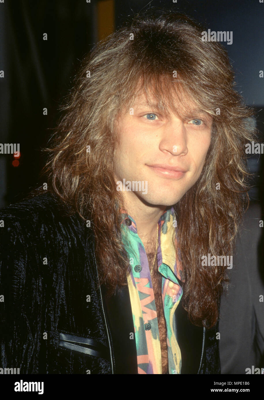 SANTA MONICA, CA - JANUARY 31: Singer Jon Bon Jovi attends Pollack ...