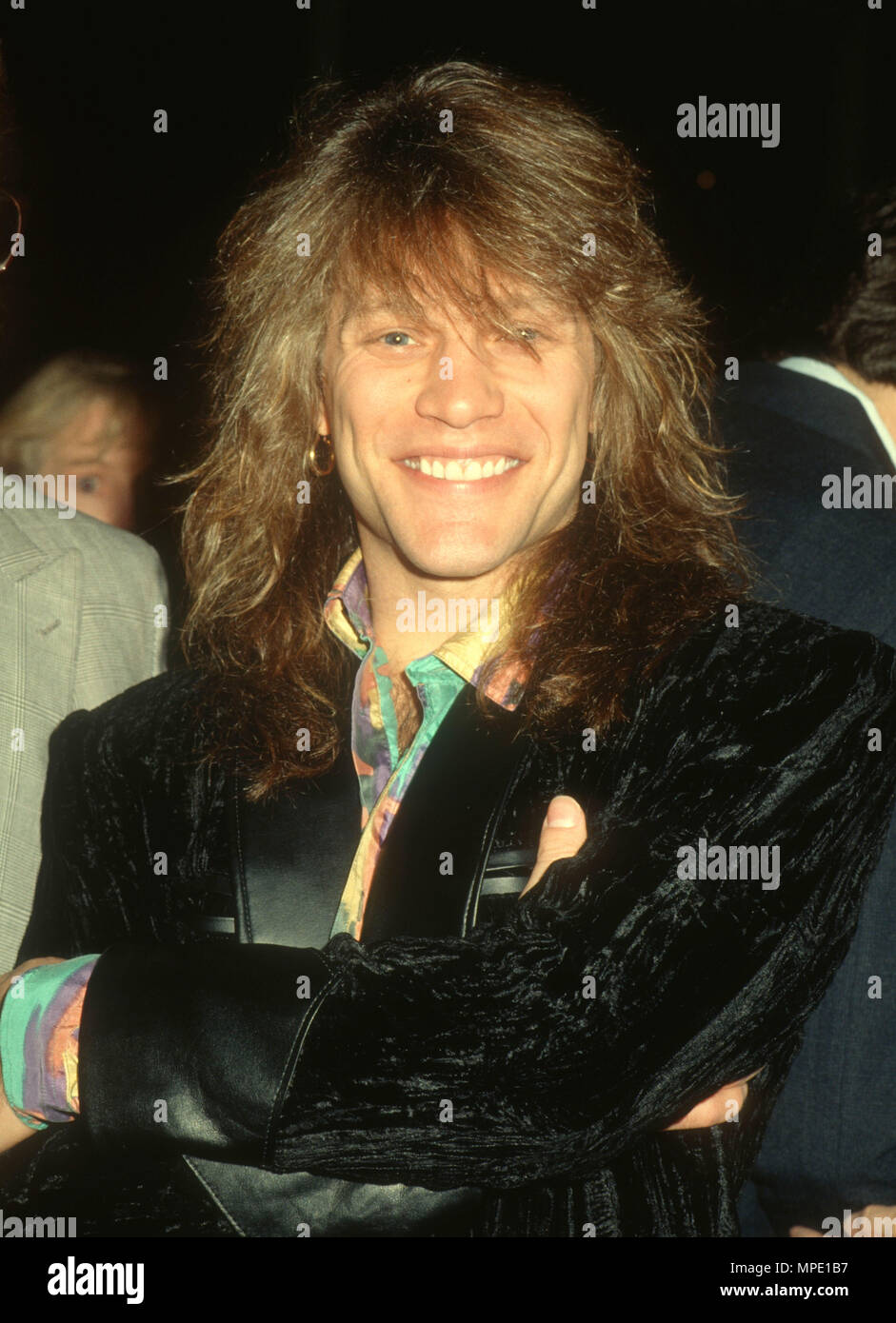 SANTA MONICA, CA - JANUARY 31: Singer Jon Bon Jovi attends Pollack ...