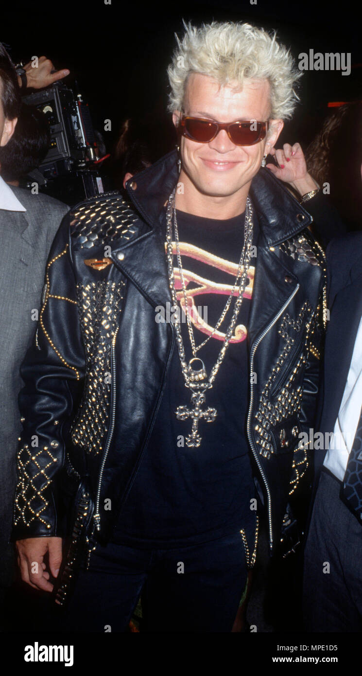 SANTA MONICA, CA - JANUARY 31: Singer Billy Idol attends Pollack Media ...