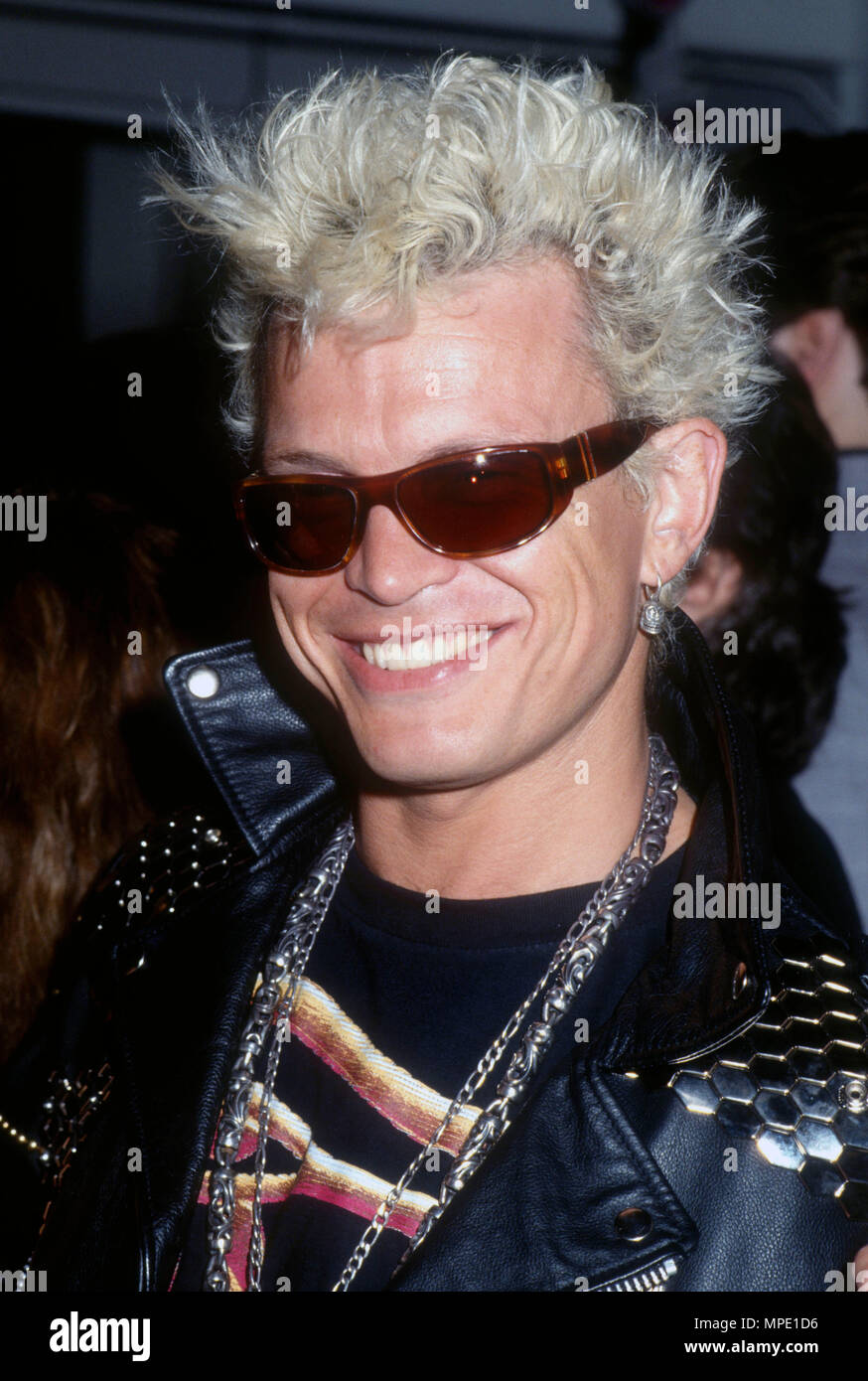 SANTA MONICA, CA - JANUARY 31: Singer Billy Idol attends Pollack Media ...