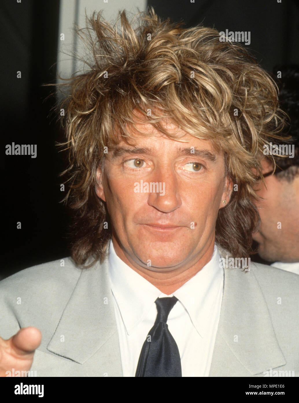 SANTA MONICA, CA - JANUARY 31: Singer Rod Stewart attends Pollack Media ...