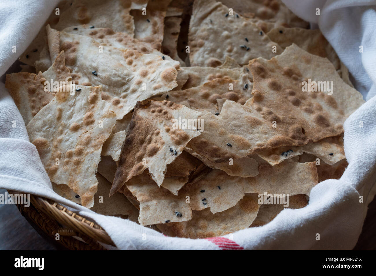 Thin bread hi-res stock photography and images - Alamy