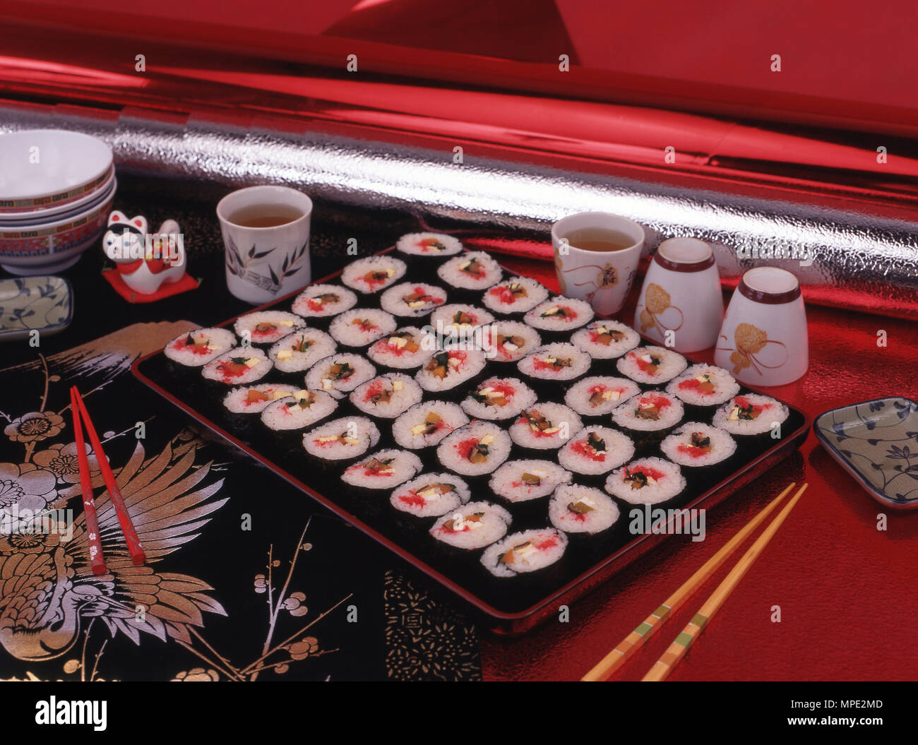 Tray sushi hi-res stock photography and images - Alamy