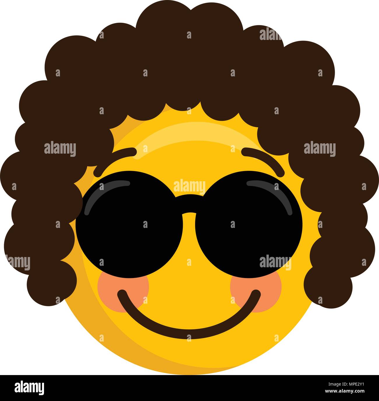 Retro emoji hi-res stock photography and images - Alamy