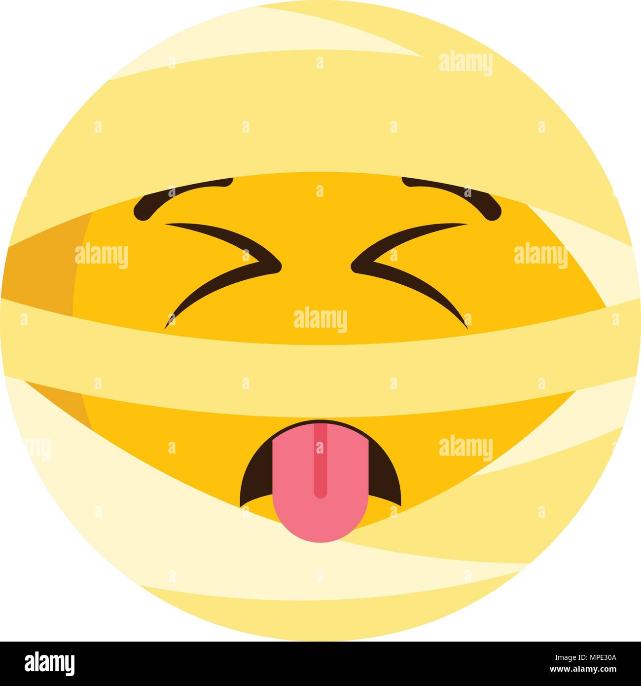 The eyes of the mummy Stock Vector Images - Alamy