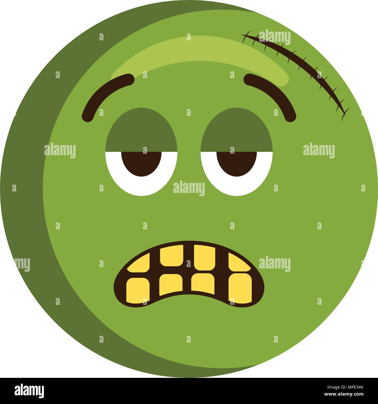 Injured emoticon hi-res stock photography and images - Alamy
