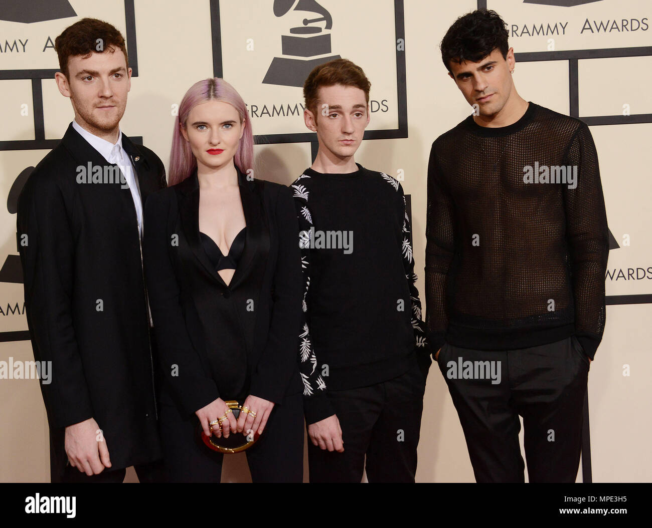 Clean bandit event in hollywood life california hi-res stock ...