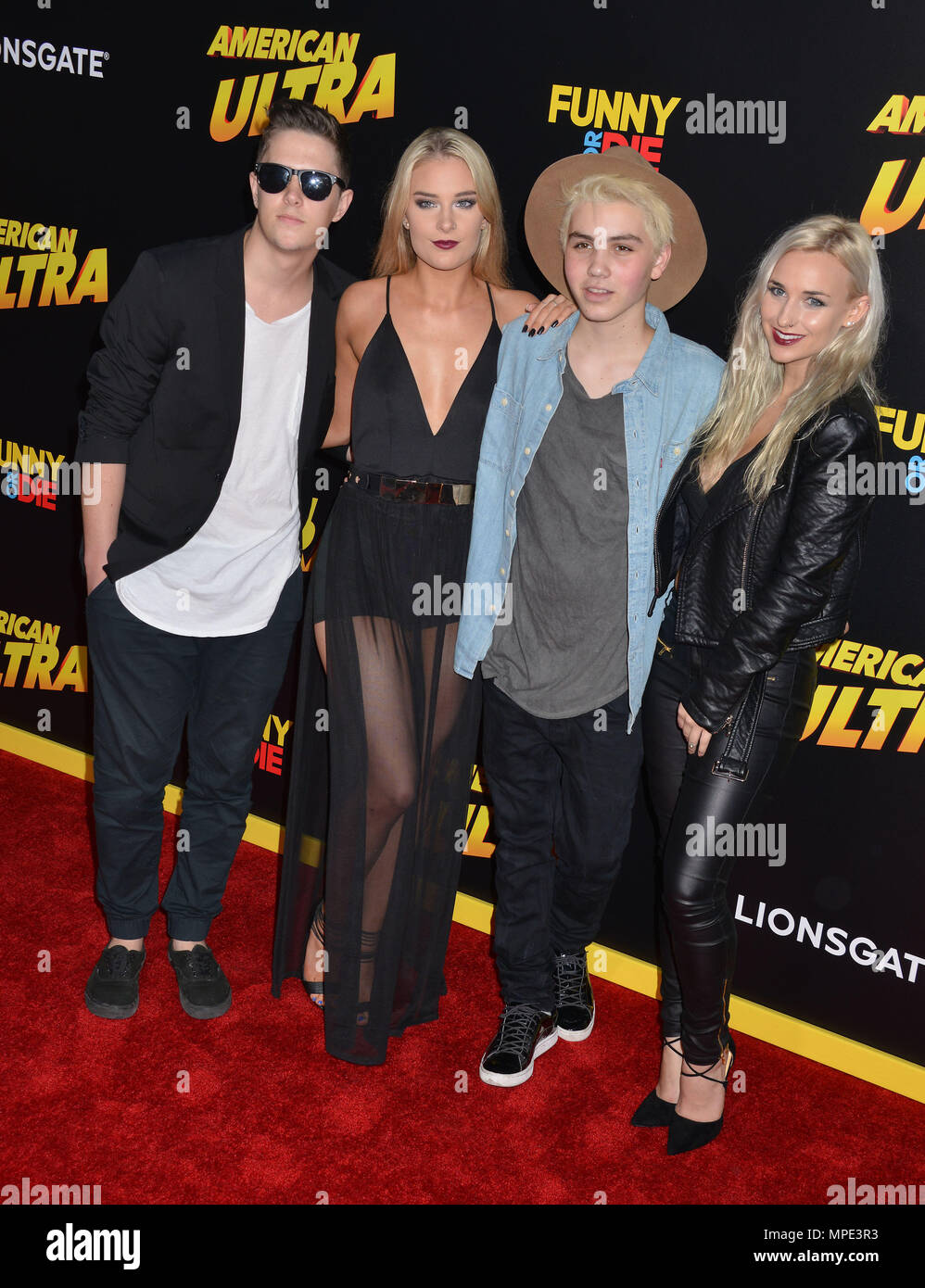 Jarrad Labarrie, Jessica Carbo, Angelina Heart, Sam Pottorff 071 at the ...