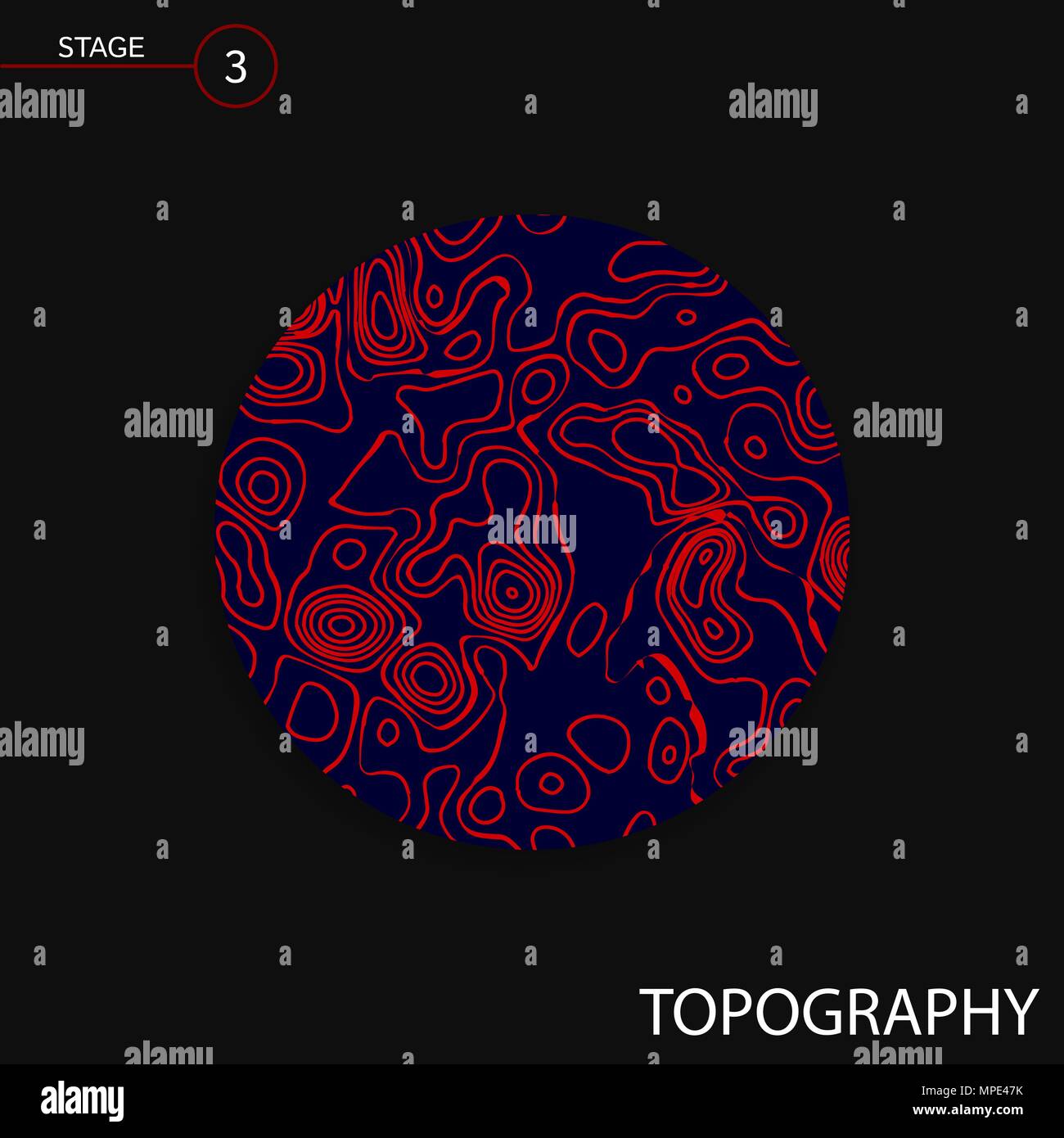 vector topography map Stock Vector Image & Art - Alamy