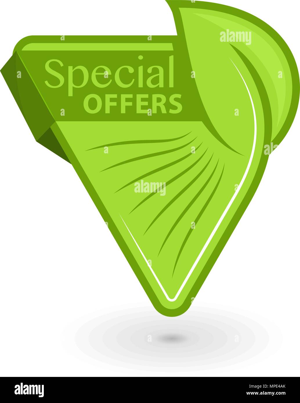 Triangular leaf shape Stock Vector Images - Alamy