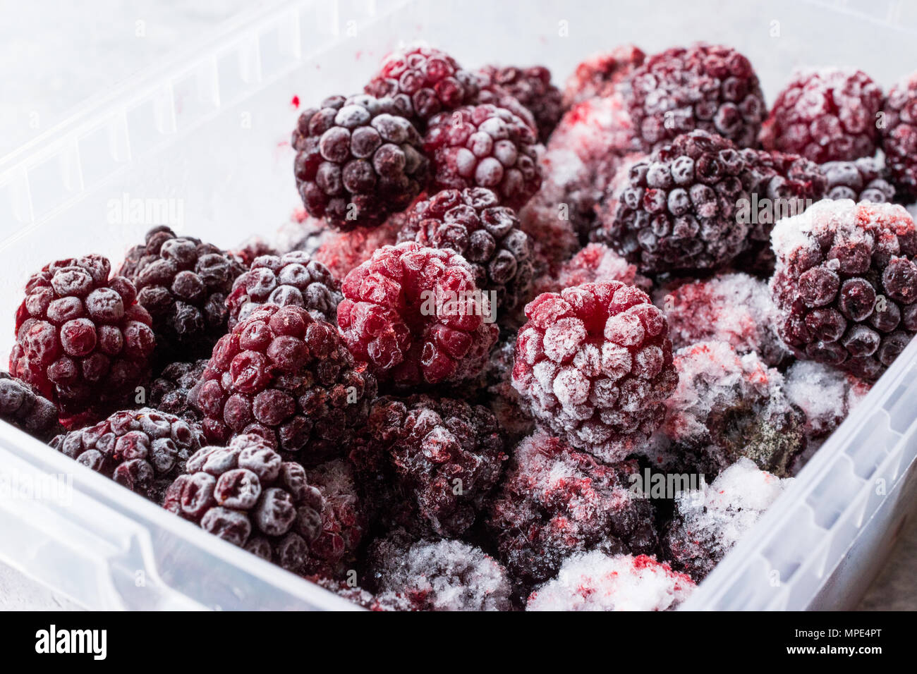 Plastic box with fruit hi-res stock photography and images - Alamy