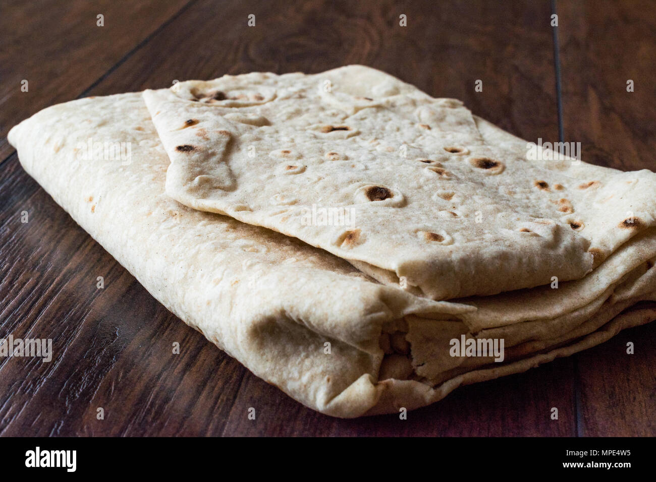 Turkish Lavash Durum Flat Bread for Gozleme or Traditional Wraps ...
