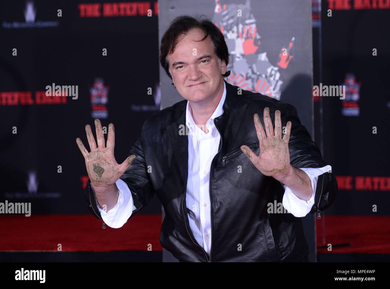 Quentin tarantino hand print ceremony hi-res stock photography and ...