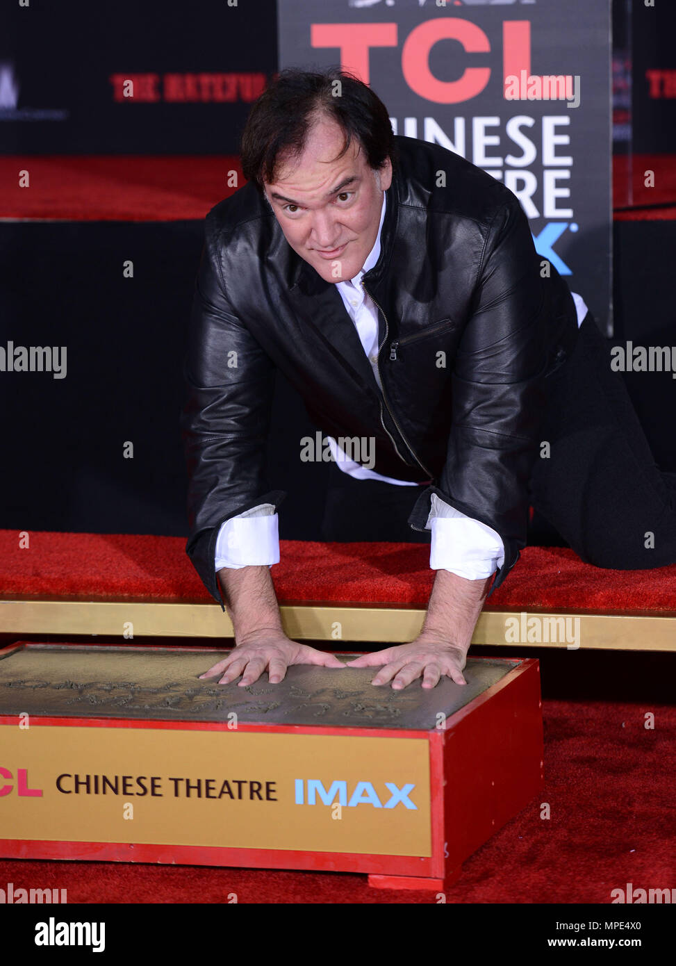 Quentin tarantino hand print ceremony hi-res stock photography and ...