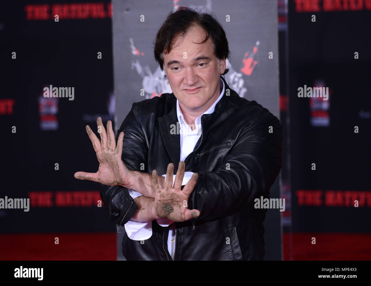 Quentin tarantino hand print ceremony hi-res stock photography and ...