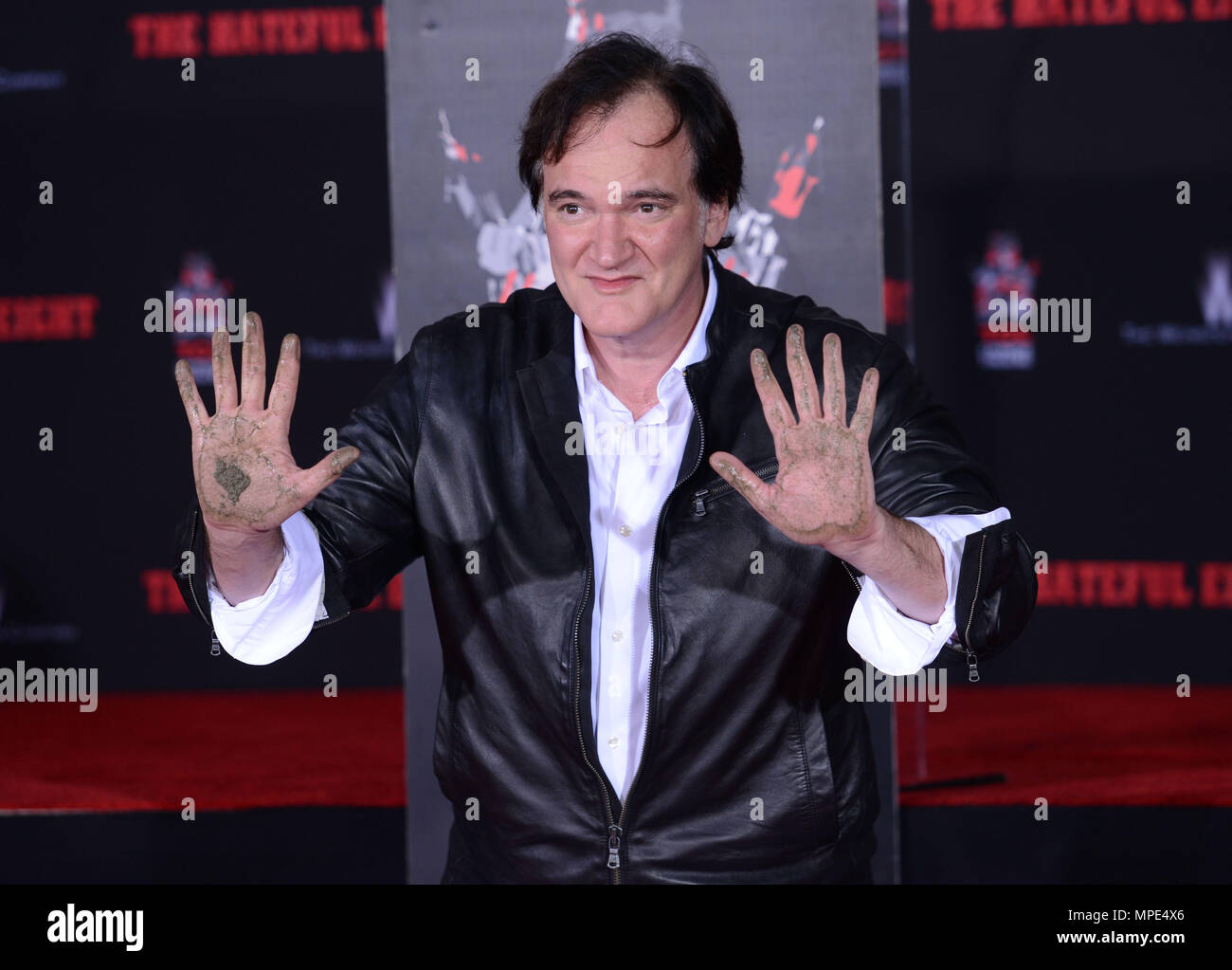 a Quentin Tarantino Hand & FootPrint 005 at Tarantino hands & foot ...