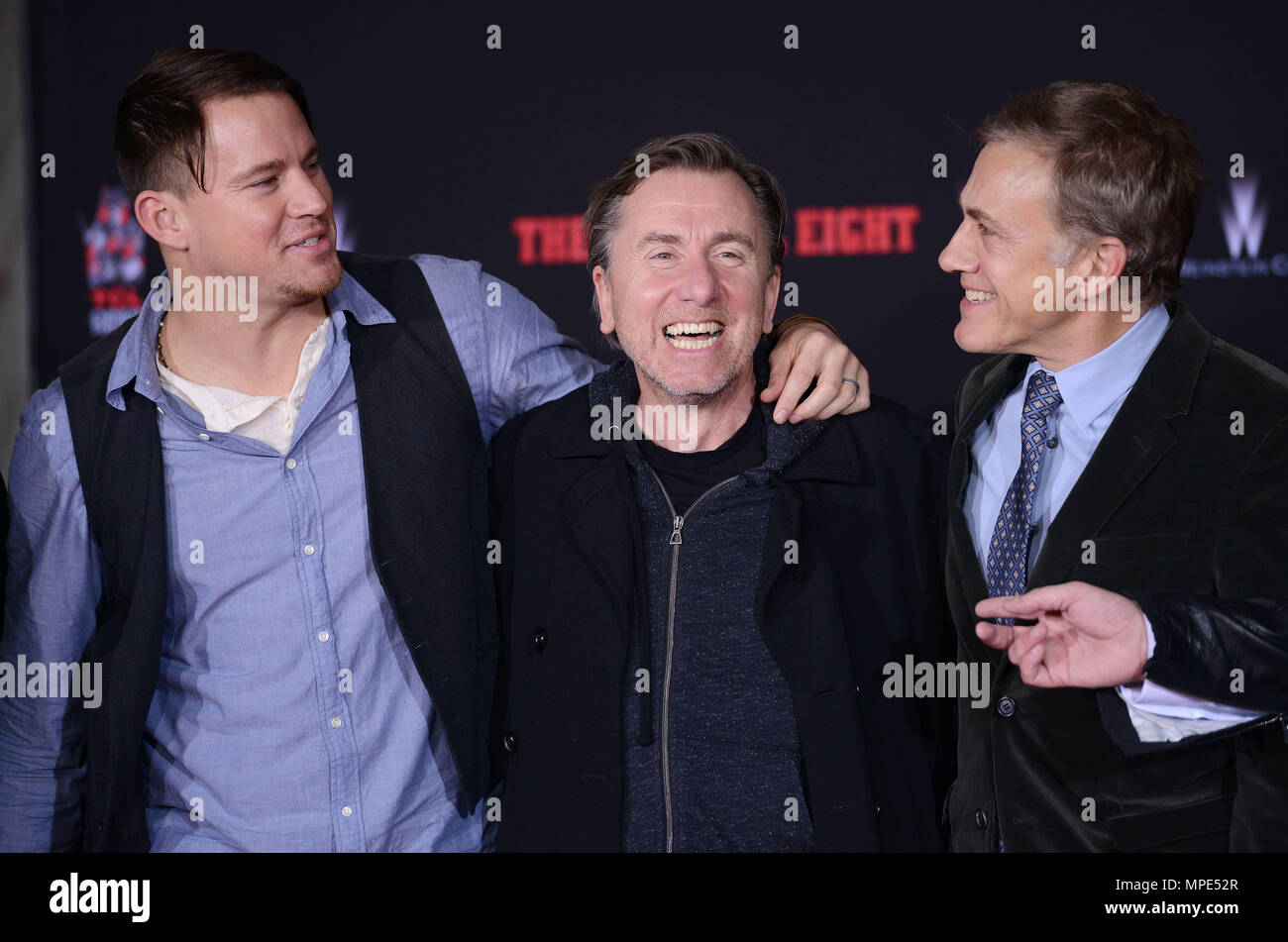 Channing Tatum , Tim Roth, Christoph Waltz 015 at Tarantino hands ...