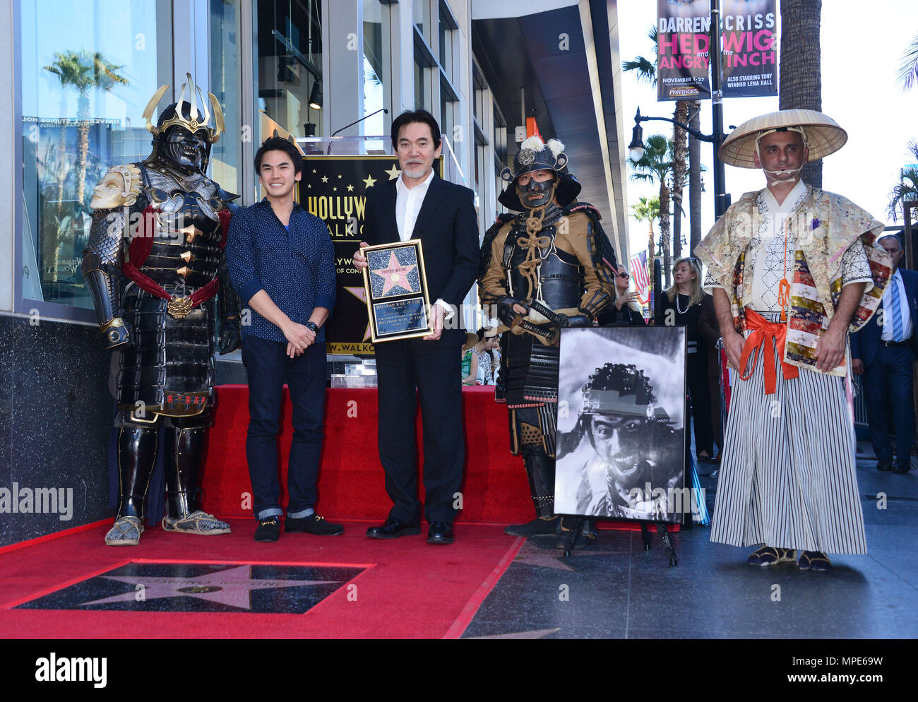 a Toshiro Mifune Star 025 Shiro and Rikiya Mifune Hollywood Walk of ...