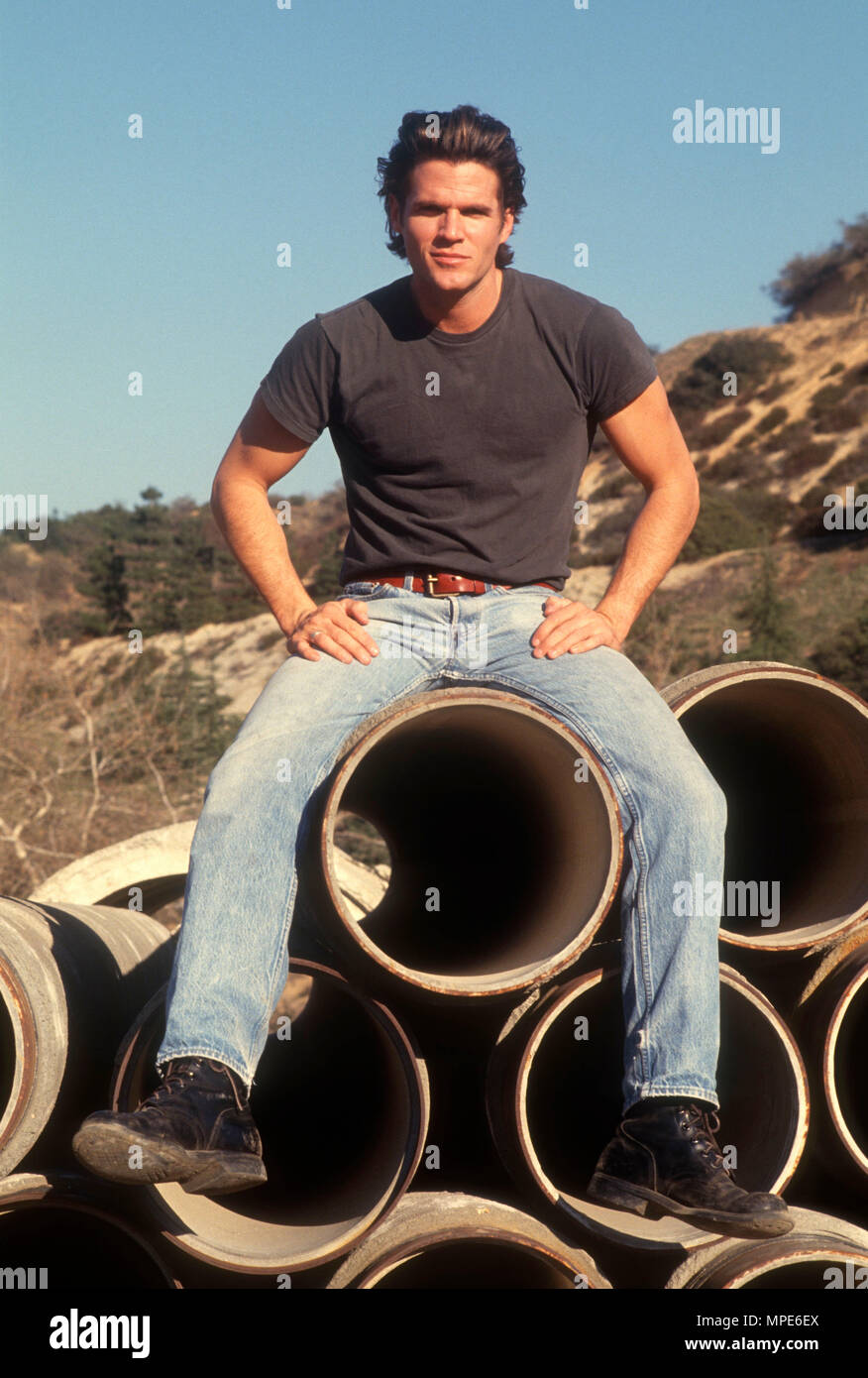 LOS ANGELES, CA - FEBRUARY 9: (EXCLUSIVE) Actor Brad Fisher poses ...
