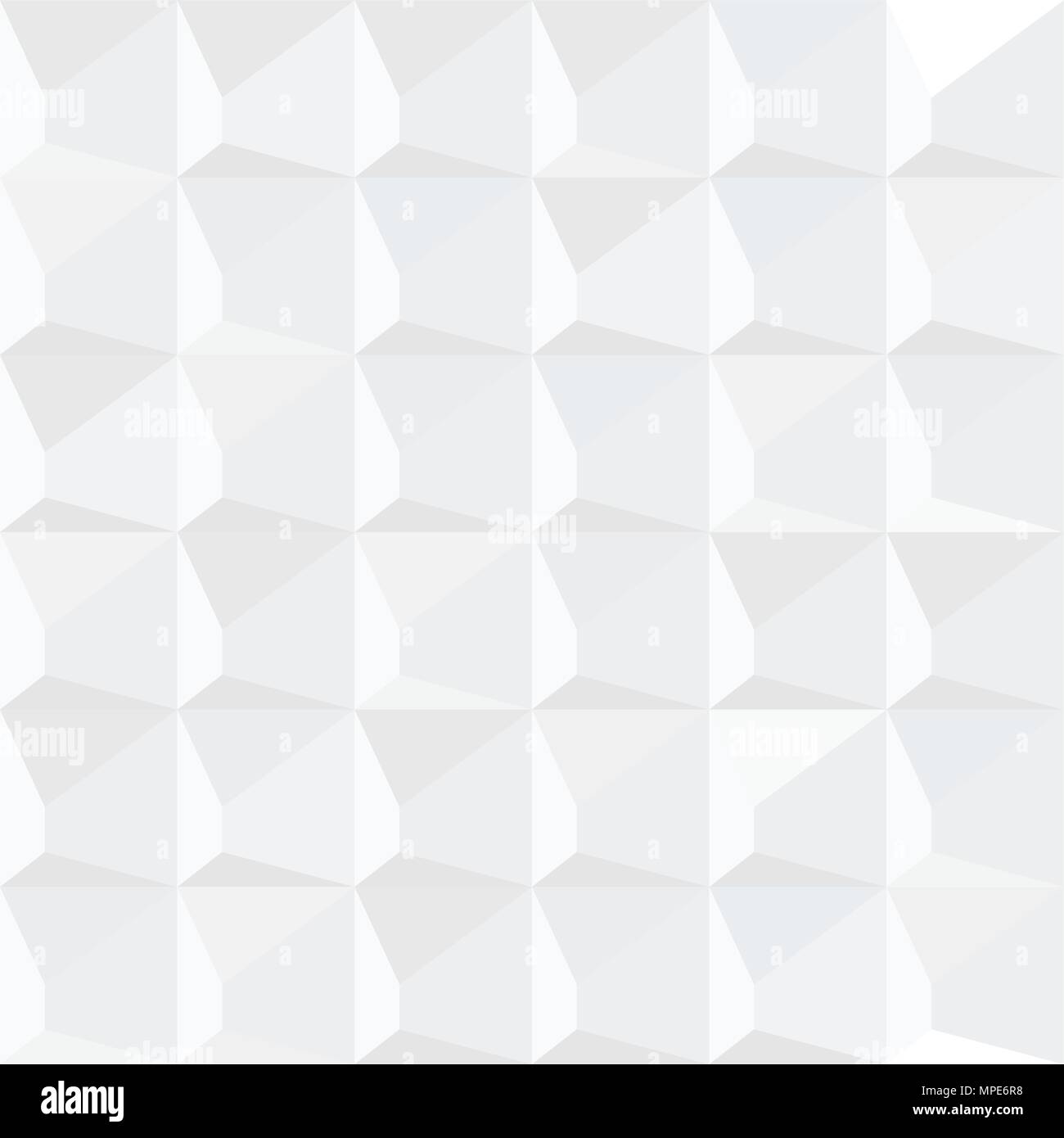 Abstract white geometric background. .Gray gradient texture.Vector ...