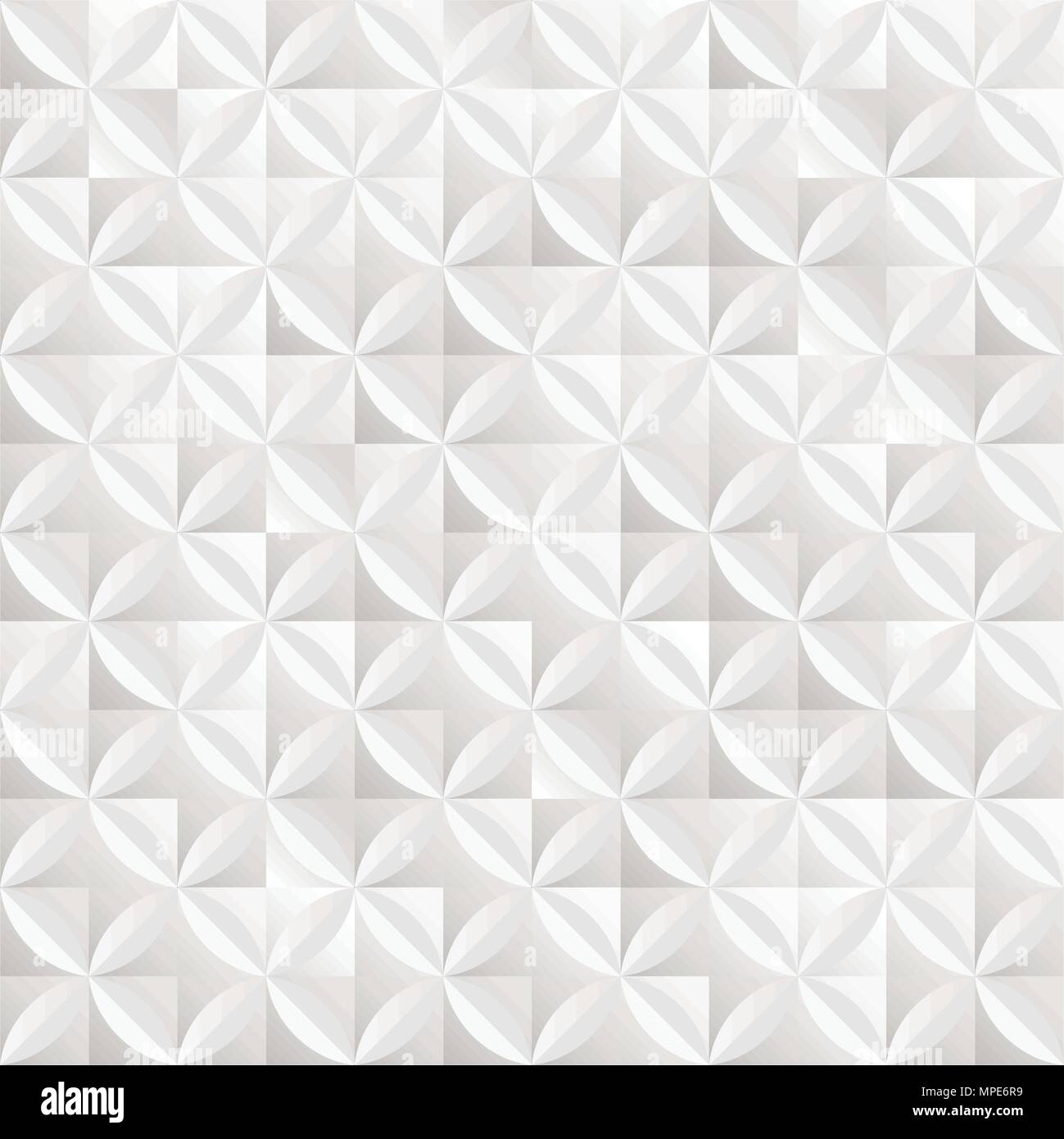 Abstract white geometric background. .Gray gradient texture.Vector ...