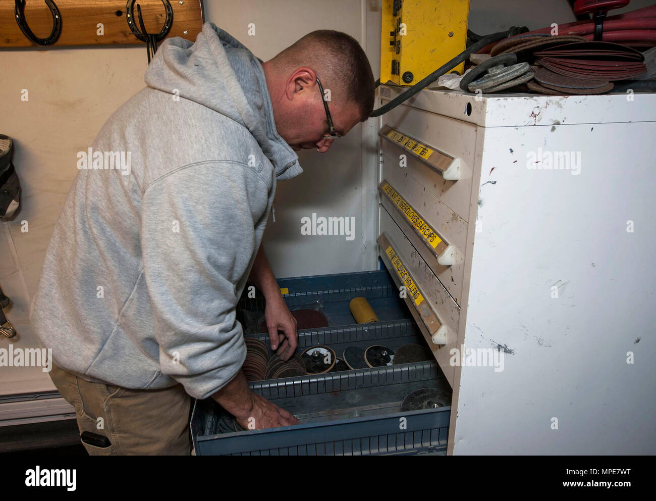 Michael LaBonte, 91st Missile Maintenance Squadron corrosion control ...