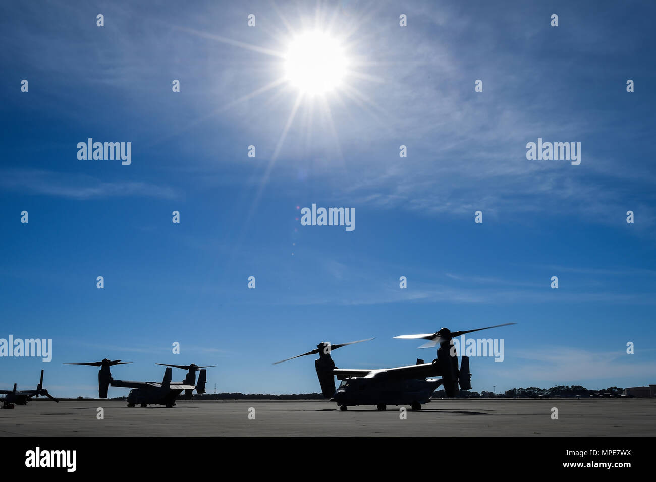A CV-22 Osprey tiltrotor aircraft assigned to the 8th Special ...