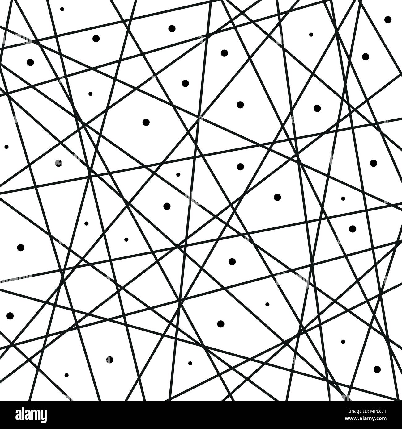 Seamless Geometric Vector Background Stock Vector Image & Art - Alamy