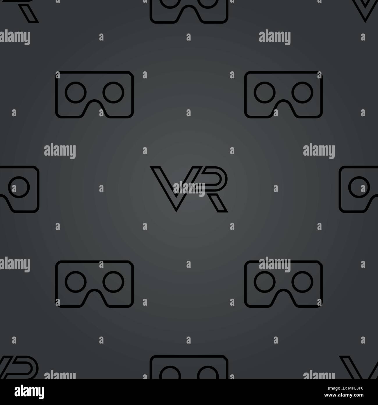 Vr face Stock Vector Images - Alamy
